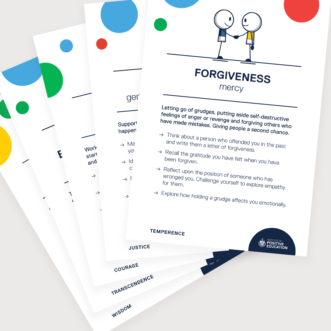 Character Strength Cards: Adult & Secondary Version (digital download ...